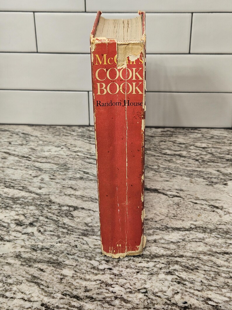 Vintage 1963 Mccall's Cook Book | Red Cover | the Absolutely Complete ...
