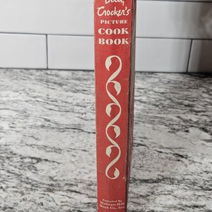 Vintage 1950 Betty Crocker's Picture Cook Book Hardcover, 1950s First ...