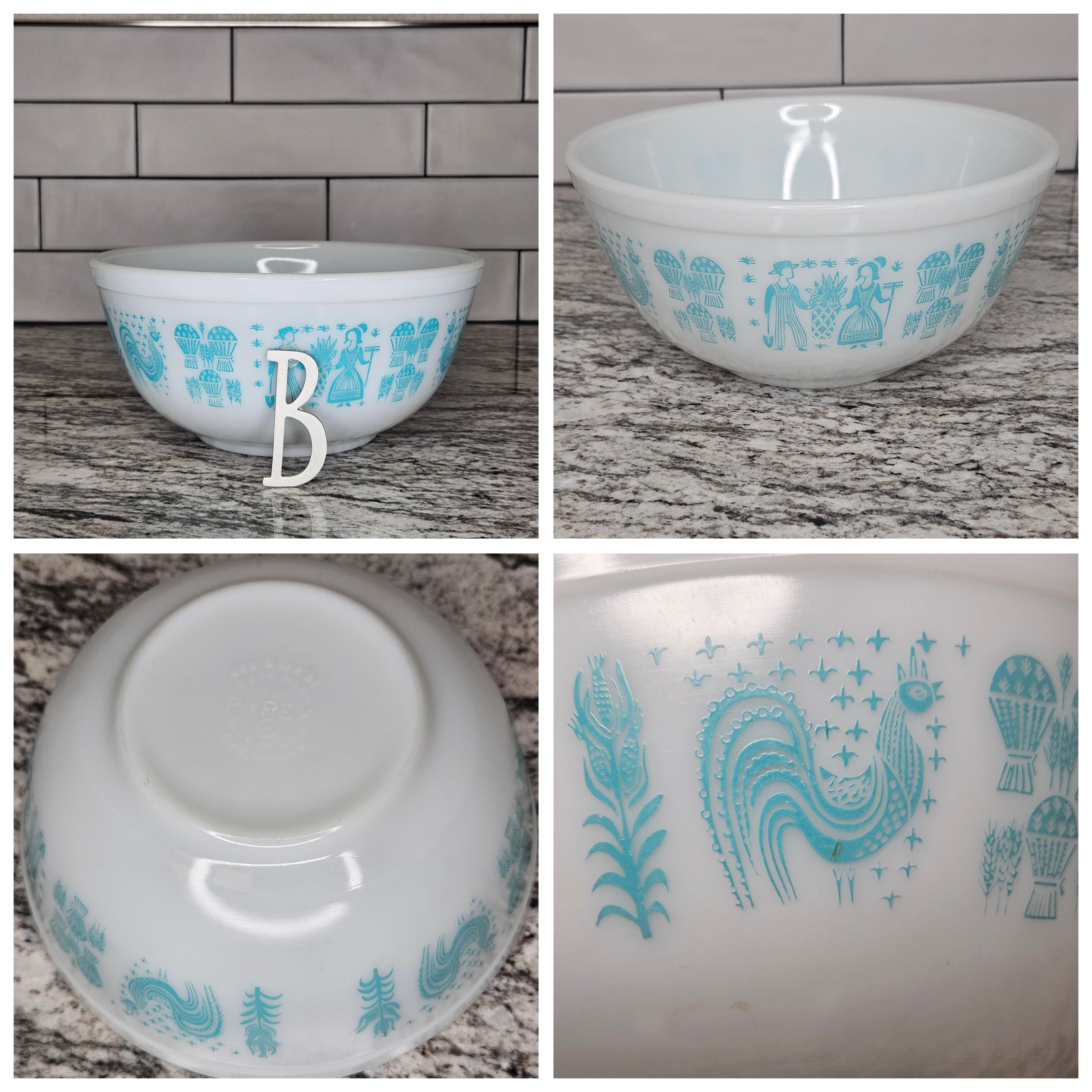 Your Choice: Vintage Pyrex Mixing Bowls 401, 402, 403, 404 Amish ...