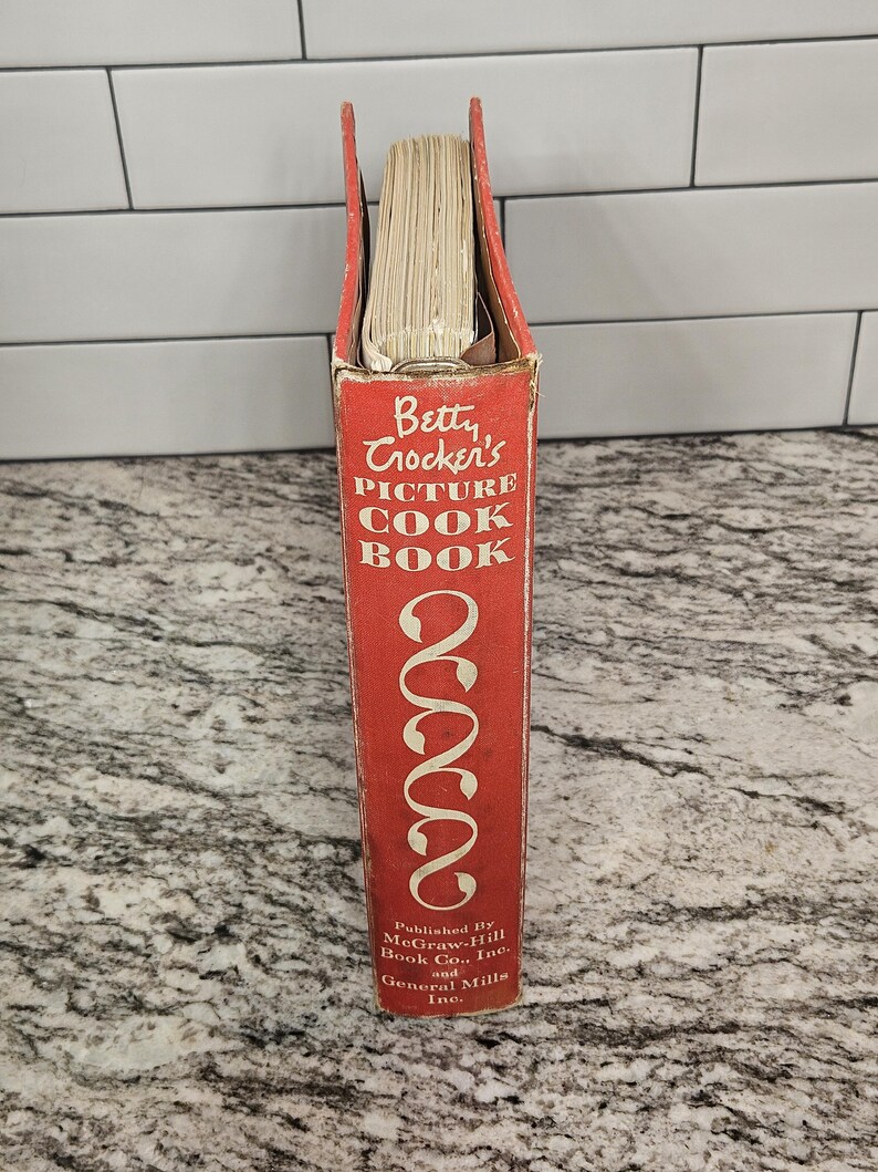 Vintage 1950 Betty Crocker's Picture Cook Book Hardcover | 1st First ...