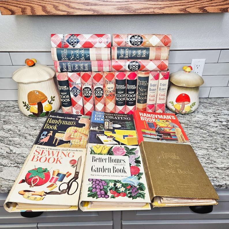 Choice Better Homes & Gardens Cookbook, 1948-1996 - Vintage 5-ring ...
