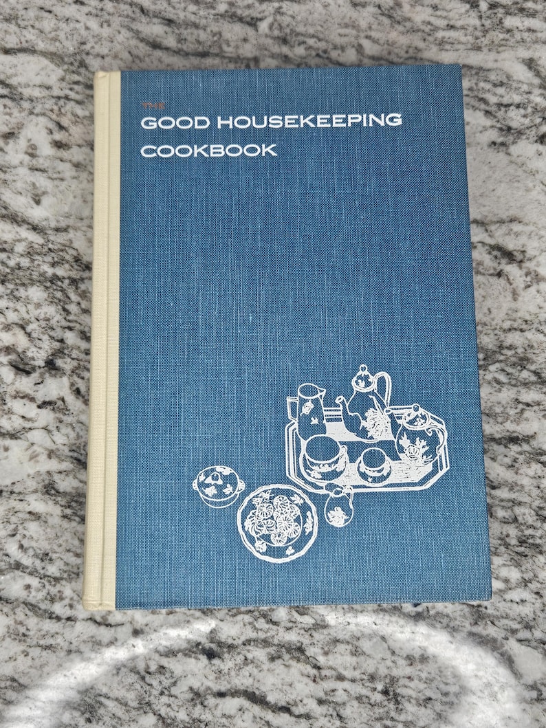 1963 "the New Good Housekeeping Cookbook" Hardcover Vintage Cook Book ...