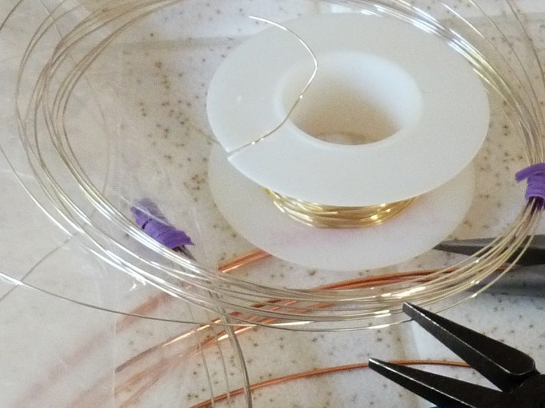 Jewelry Making TUTORIAL Basic Wire Wrapping Wrapped - Etsy Canada