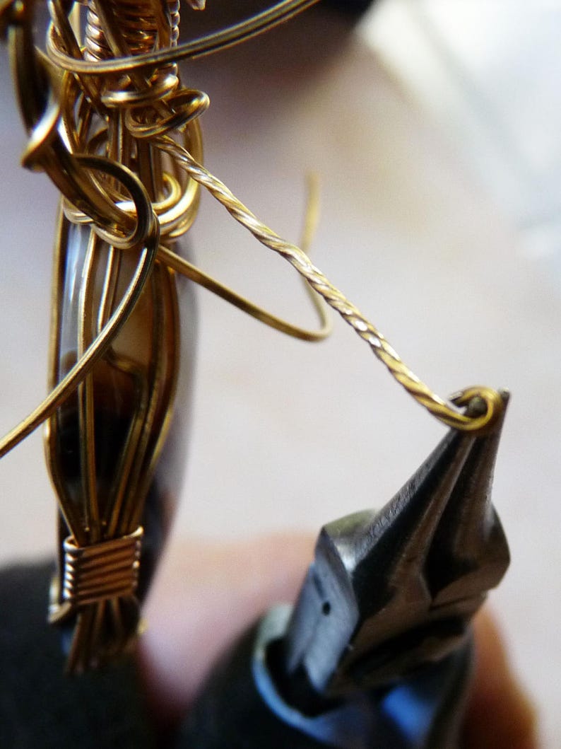 Jewelry Making TUTORIAL Basic Wire Wrapping Wrapped - Etsy Canada