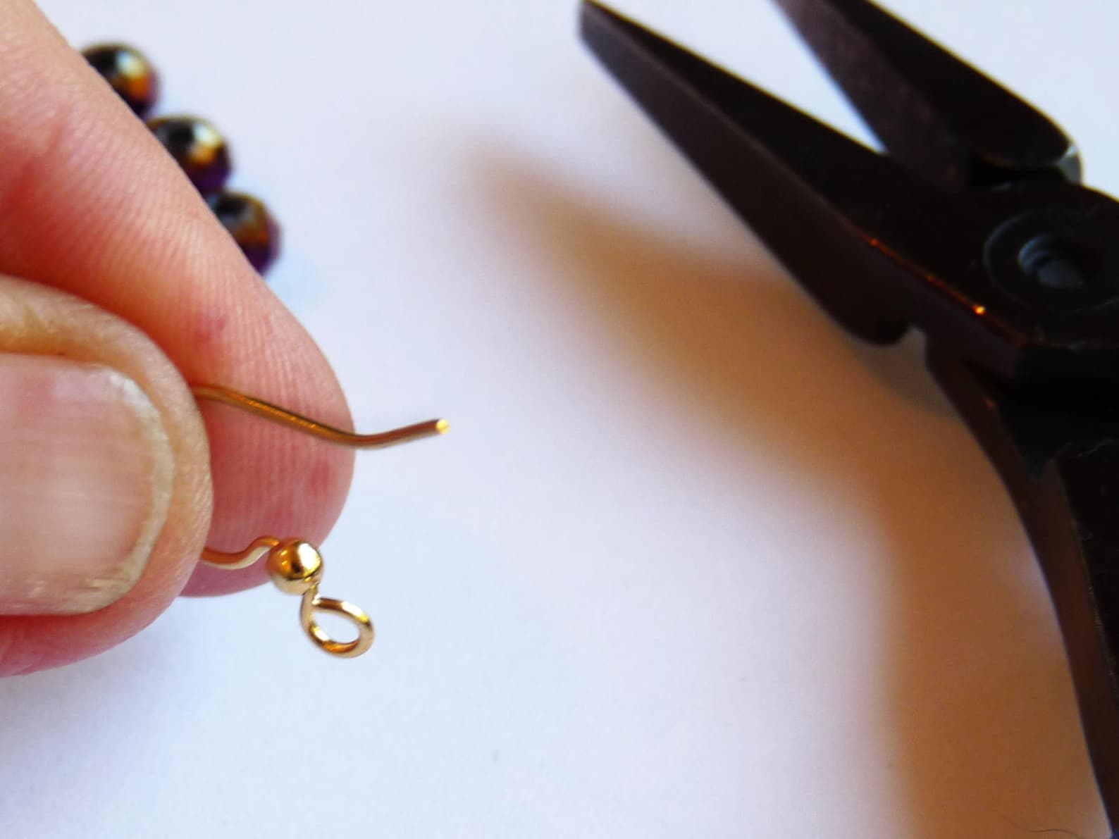 Earring TUTORIAL, DIY, Dangle Branch Earrings Beginner, Intermediate ...