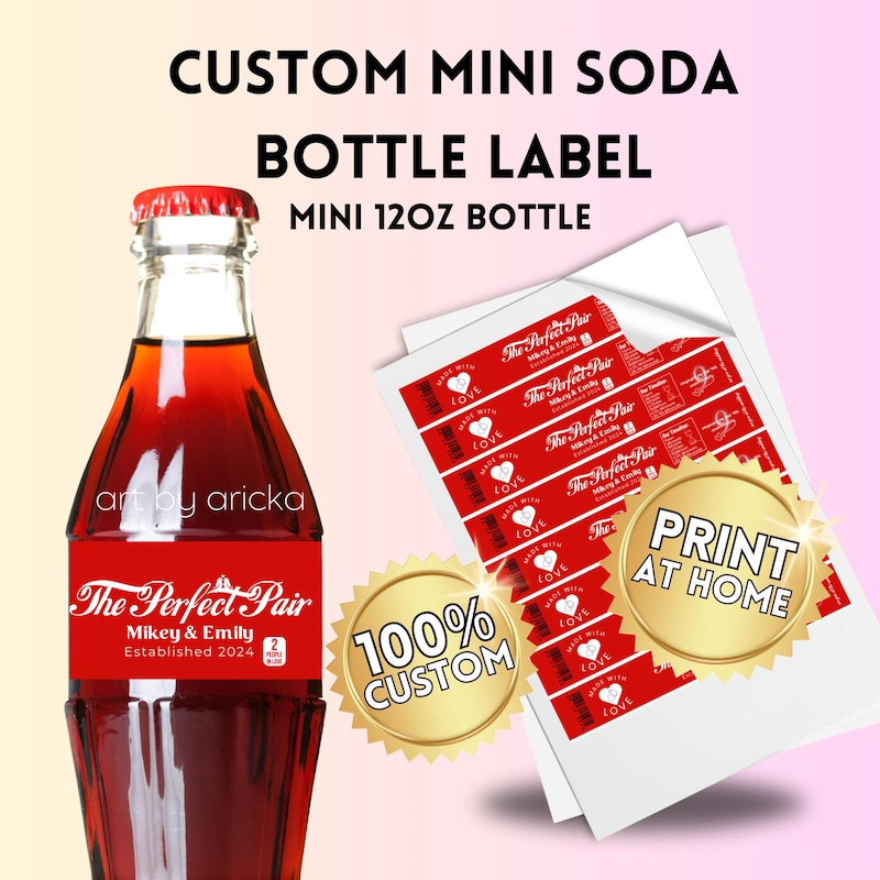 Coke Labels - Etsy