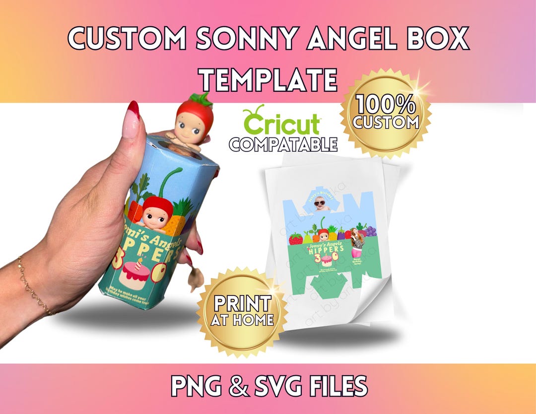 Custom Sonny Angel Box Packaging, Personalized Sonnyangel Inspired ...