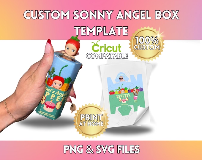 Custom Sonny Angel Box Packaging, Personalized Sonnyangel Inspired ...