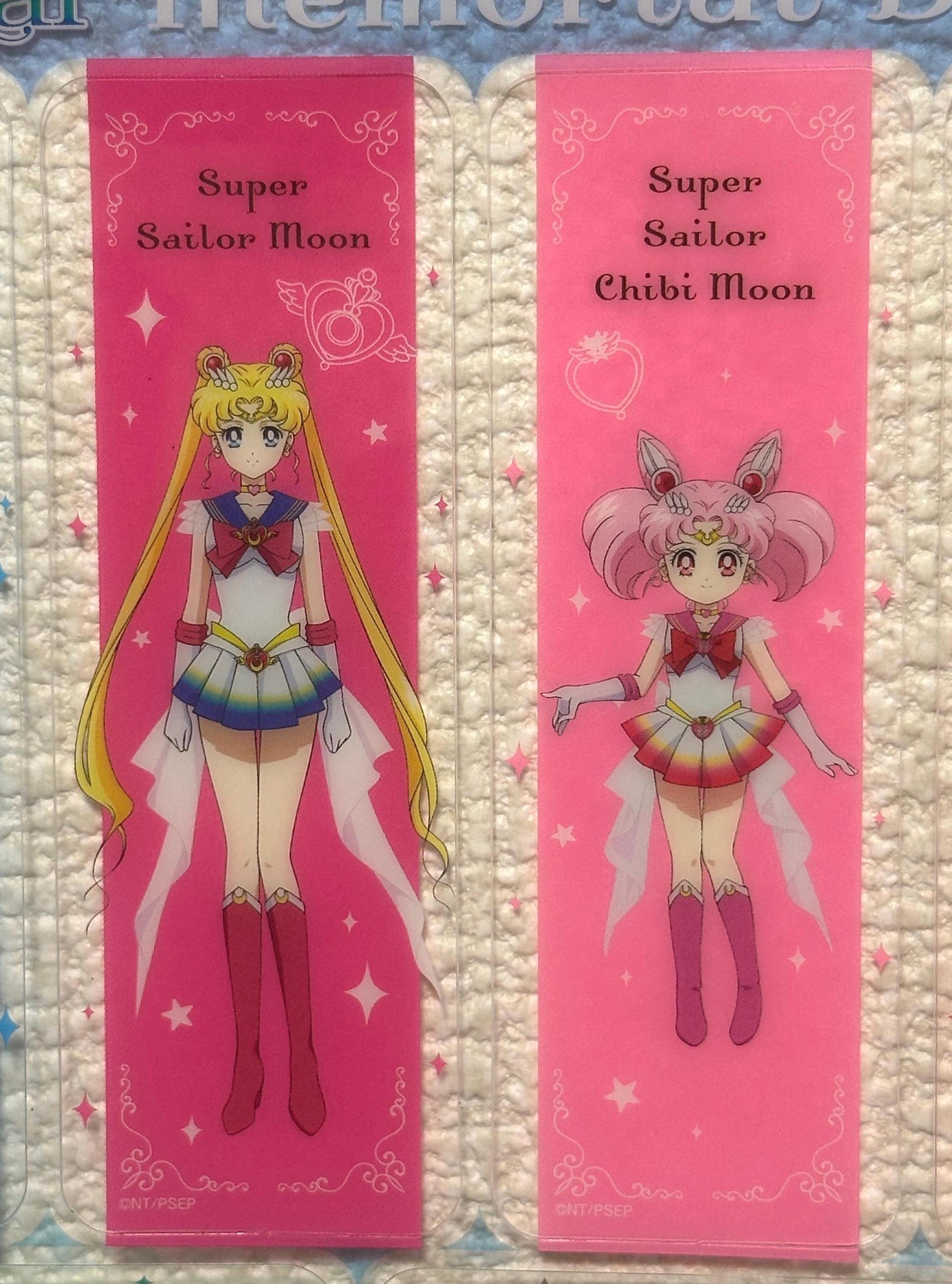 Sailor Moon Eternal Limited Edition Clear Bookmark Set Not for Sale ...
