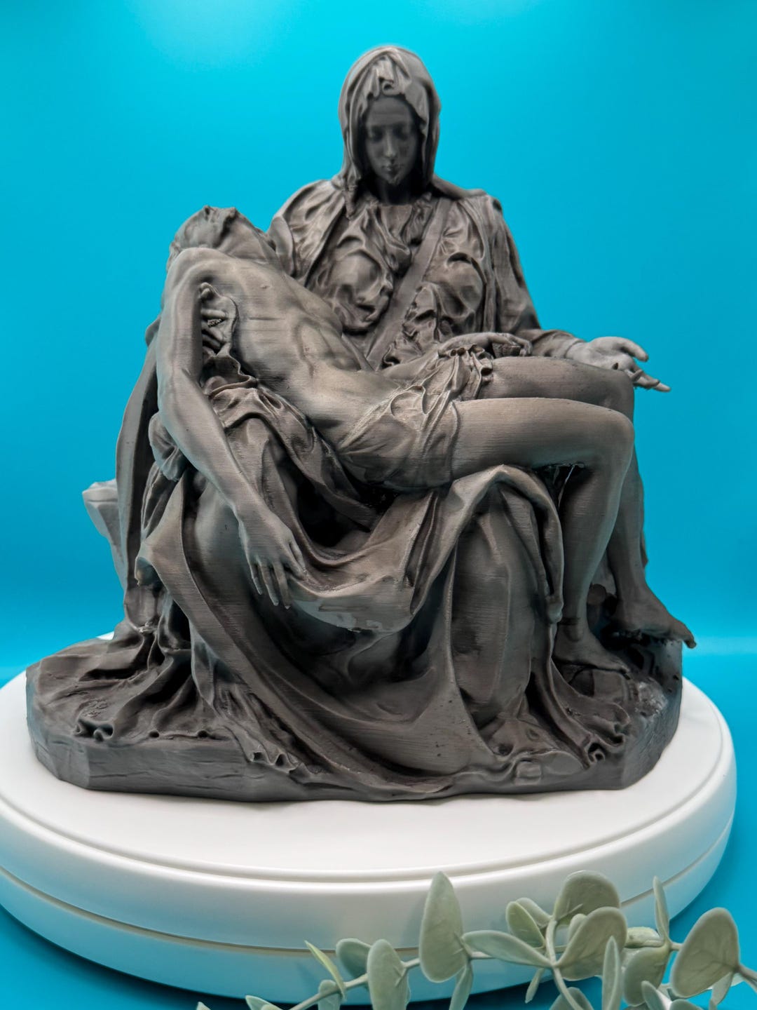 La Pieta Virgin Mary Religious Statue Christian Home Decor Michelangelo ...
