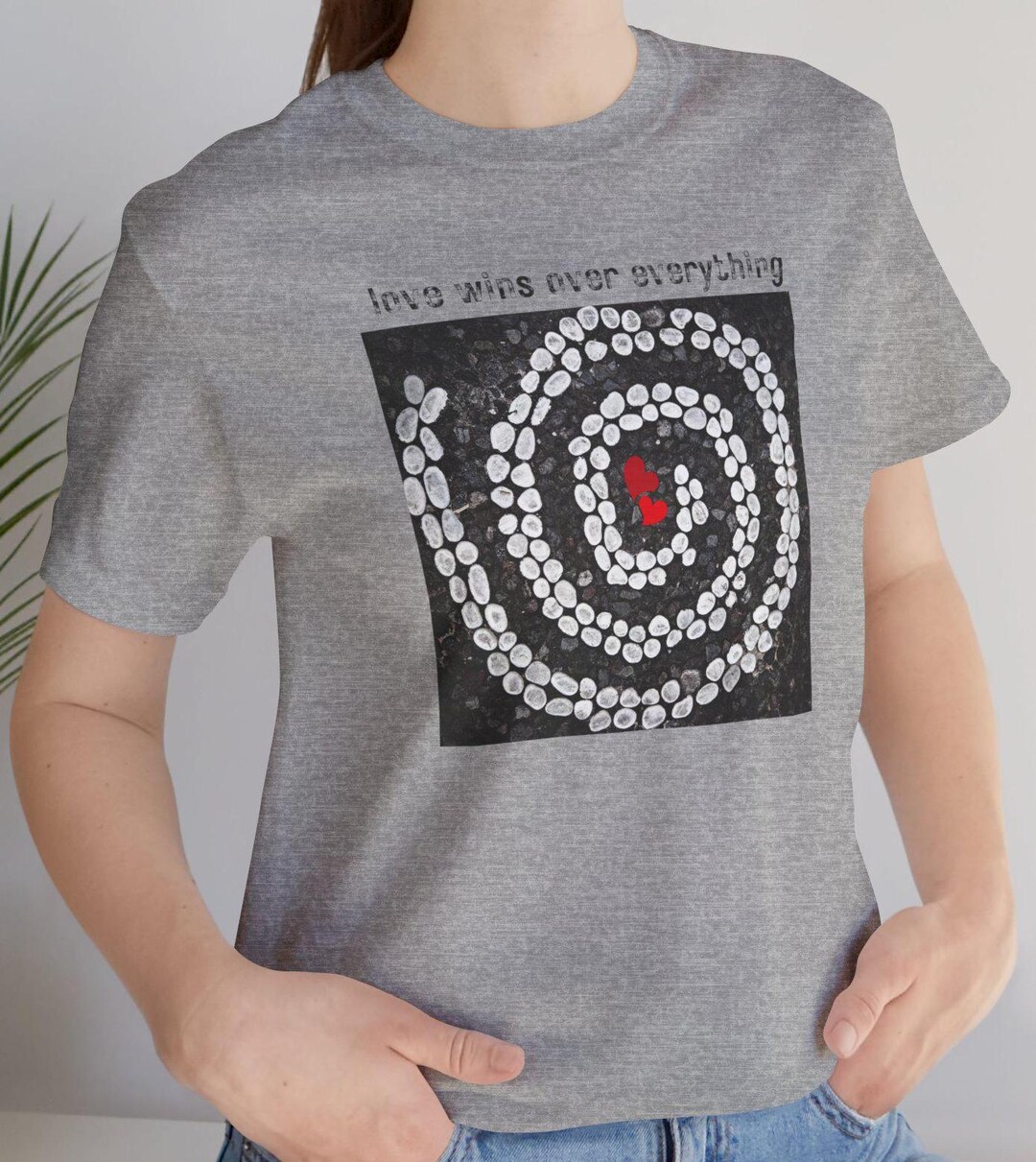 Love Wins Over Everything T-shirt, Graphic Tee, Love Wins Shirt, Gender ...