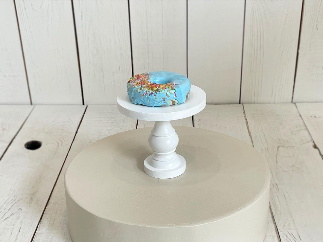 Cake Stand Birthday Photo Props, Wooden Cake Smash Serving, Baby ...