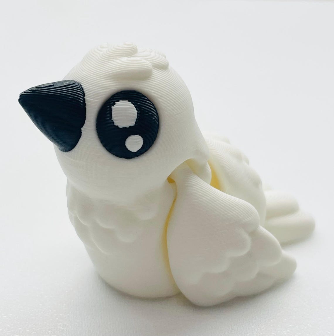 Mini Crow, Articulated, Flexible Fidget Sensory Toy, 3D Printed, Gifted ...