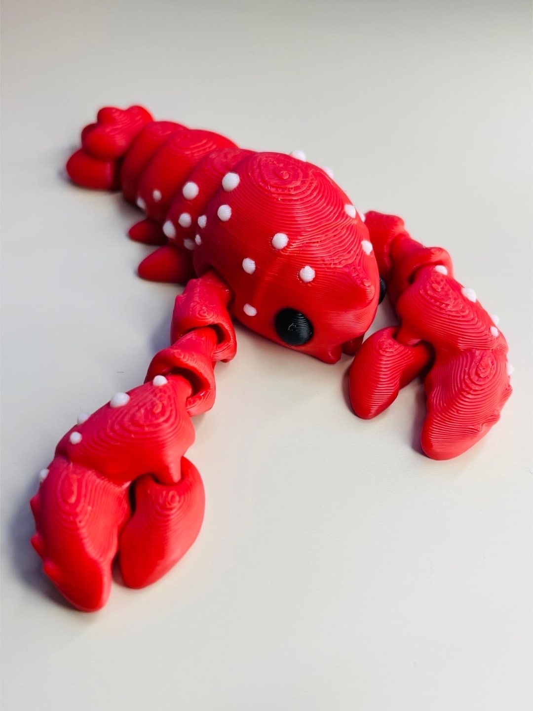 3D Printed Mini Lobster: Articulated Fidget Sensory Toy - Etsy