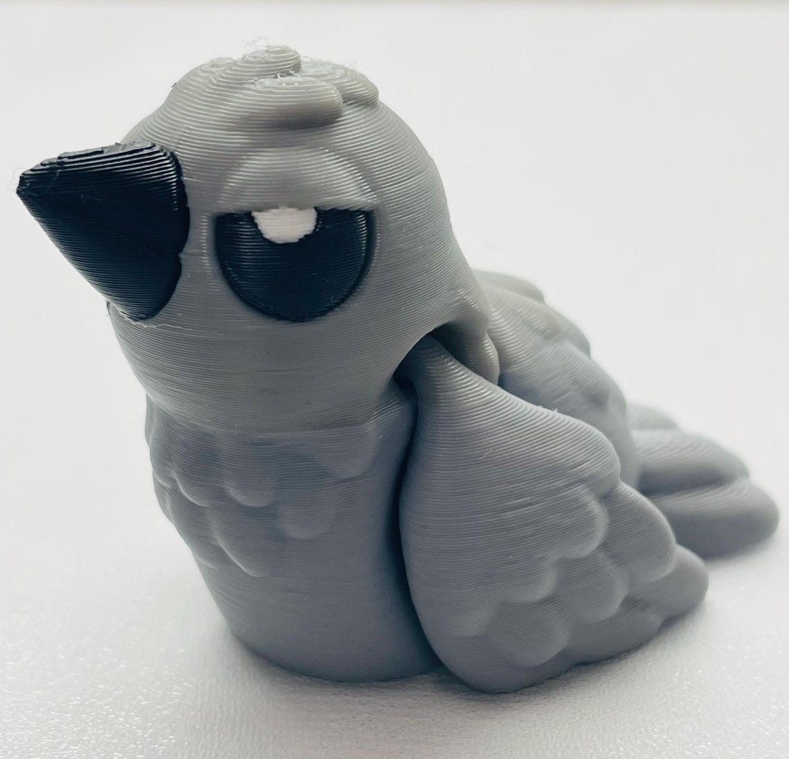 Mini Crow, Articulated, Flexible Fidget Sensory Toy, 3D Printed, Gifted ...