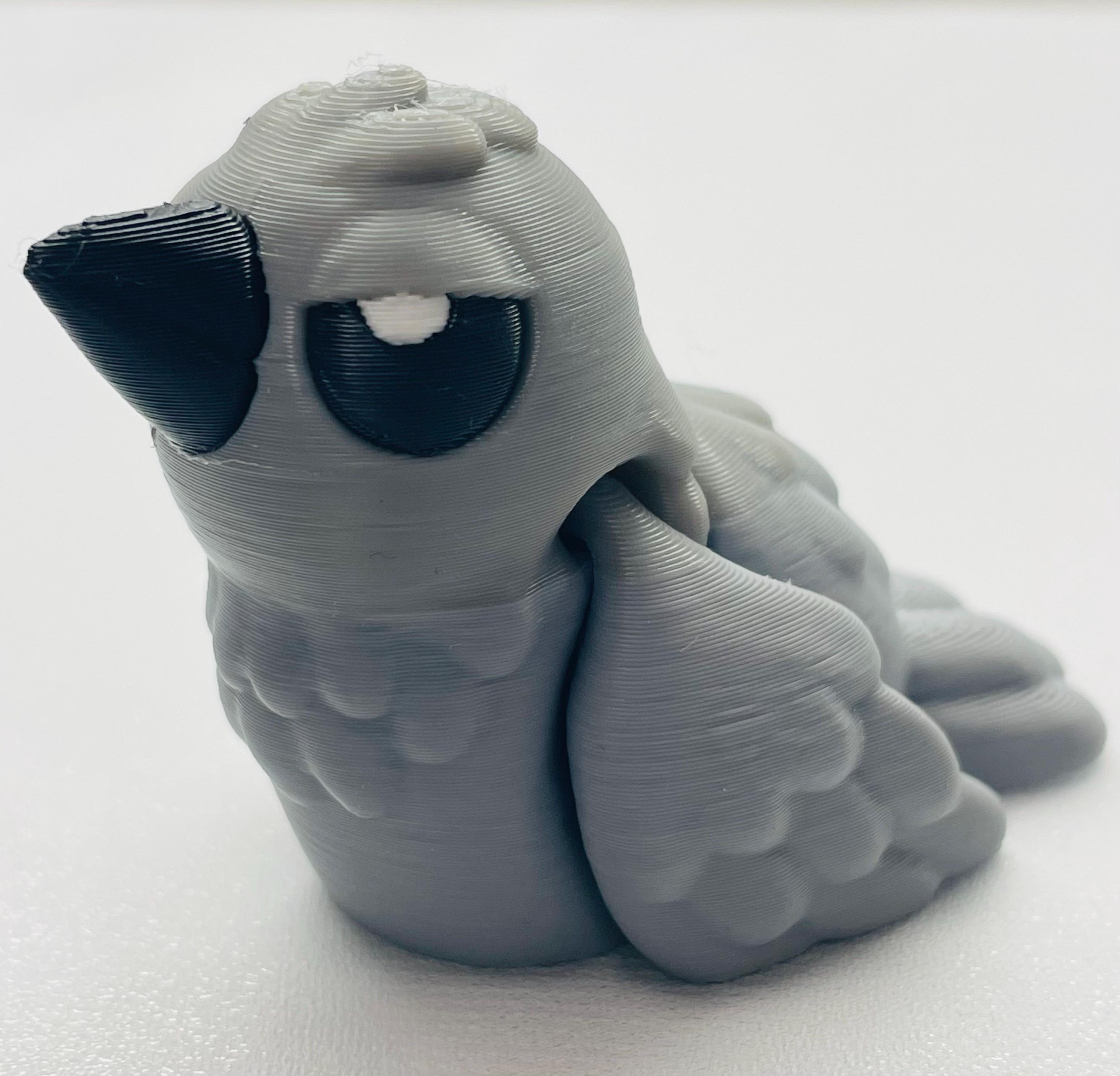 Mini Crow, Articulated, Flexible Fidget Sensory Toy, 3D Printed, Gifted ...