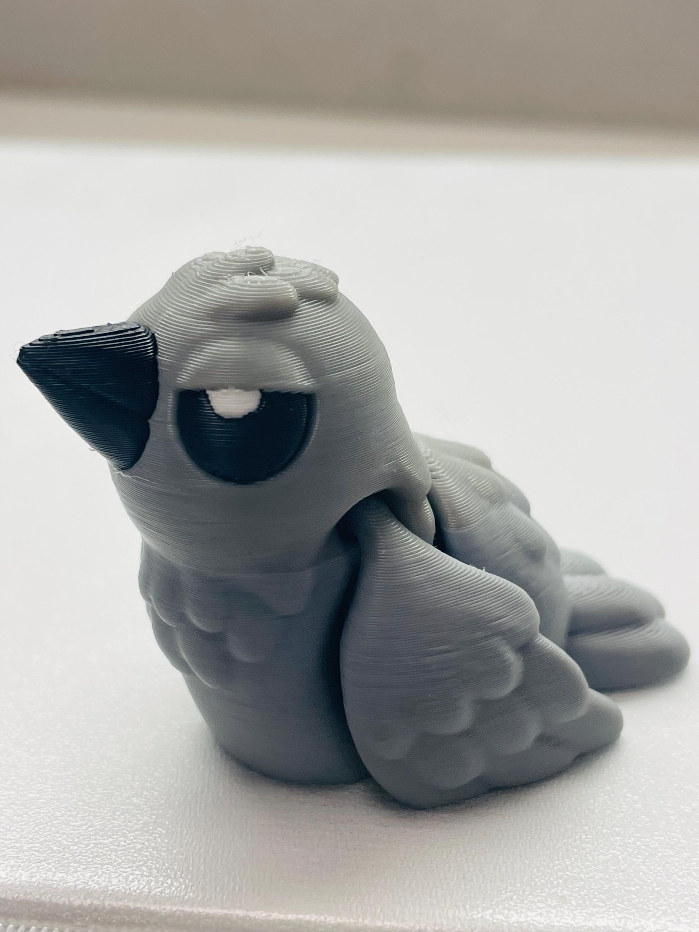 Mini Crow, Articulated, Flexible Fidget Sensory Toy, 3D Printed, Gifted ...