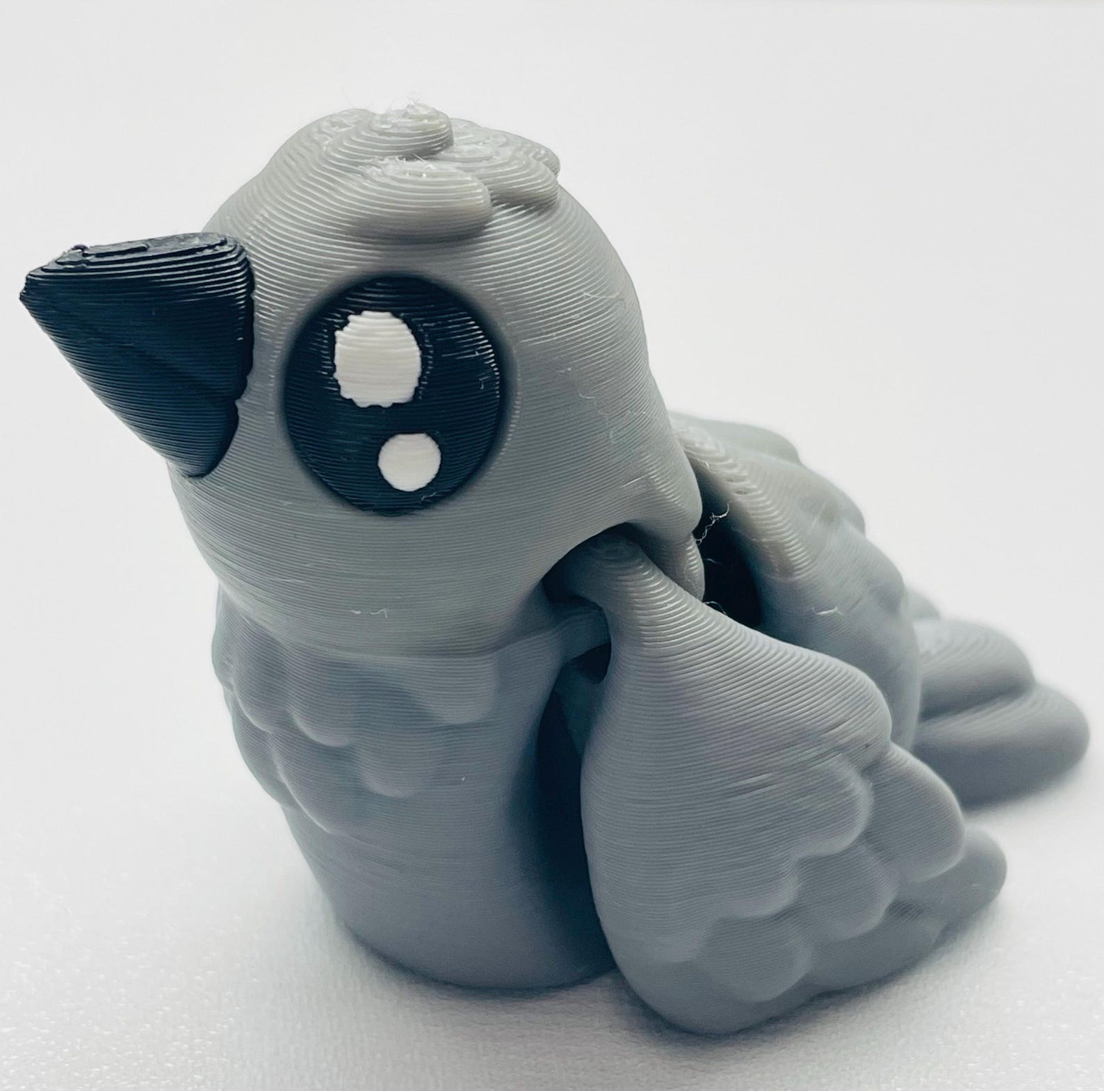 Mini Crow, Articulated, Flexible Fidget Sensory Toy, 3D Printed, Gifted ...