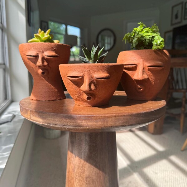 Face Pot - Etsy
