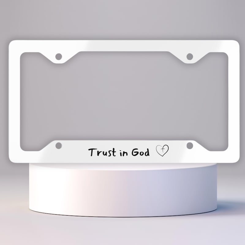 Bible License Plate - Etsy