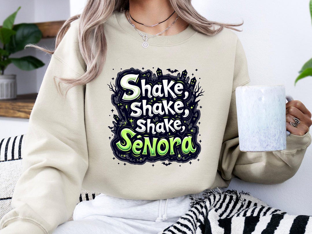 Shake Shake Senora Shirt, Beetlejuice Tee, Spooky Fashion, Halloween ...