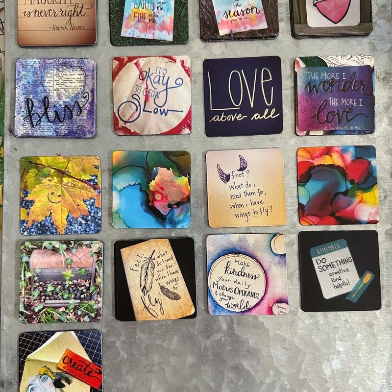 Inspiration Magnets - Etsy