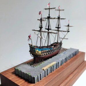 HNLMS De Zeven Provinciën Ship Model (1/700) | Aged Dutch Sailboat ...