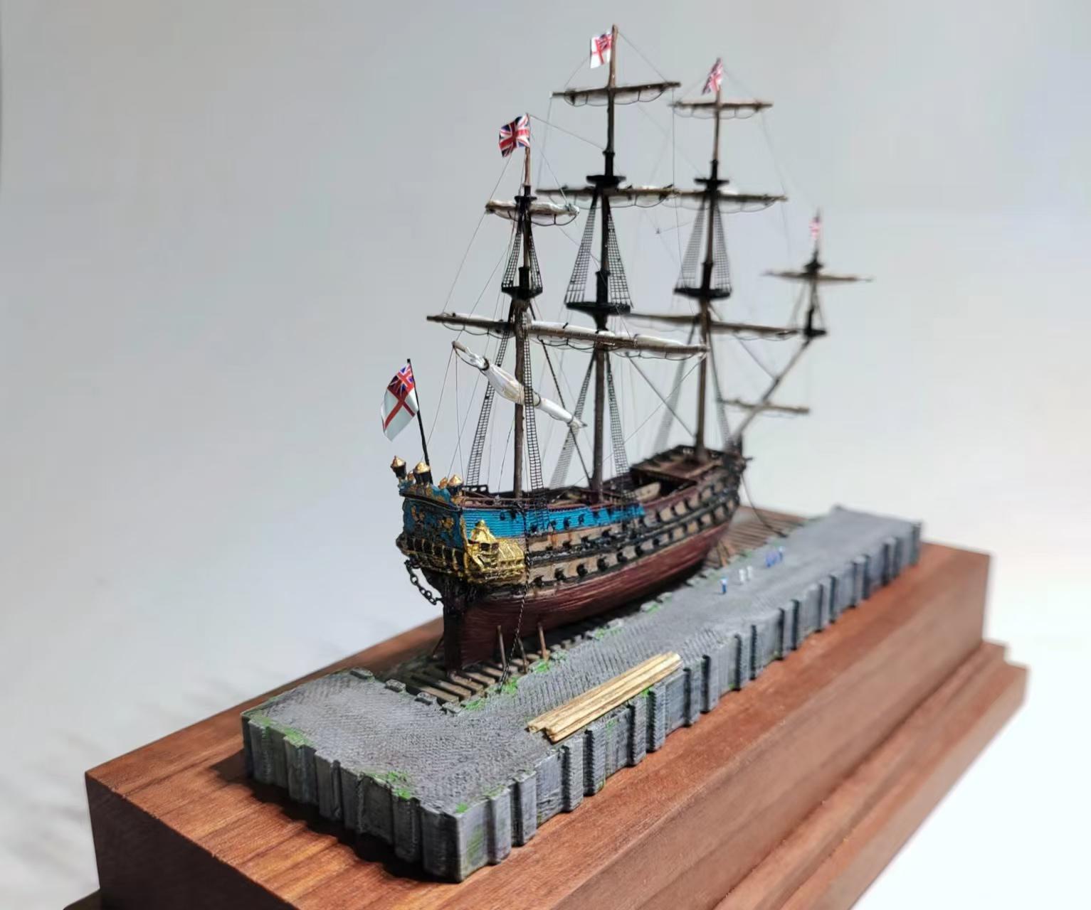 HNLMS De Zeven Provinciën Ship Model (1/700) | Aged Dutch Sailboat ...