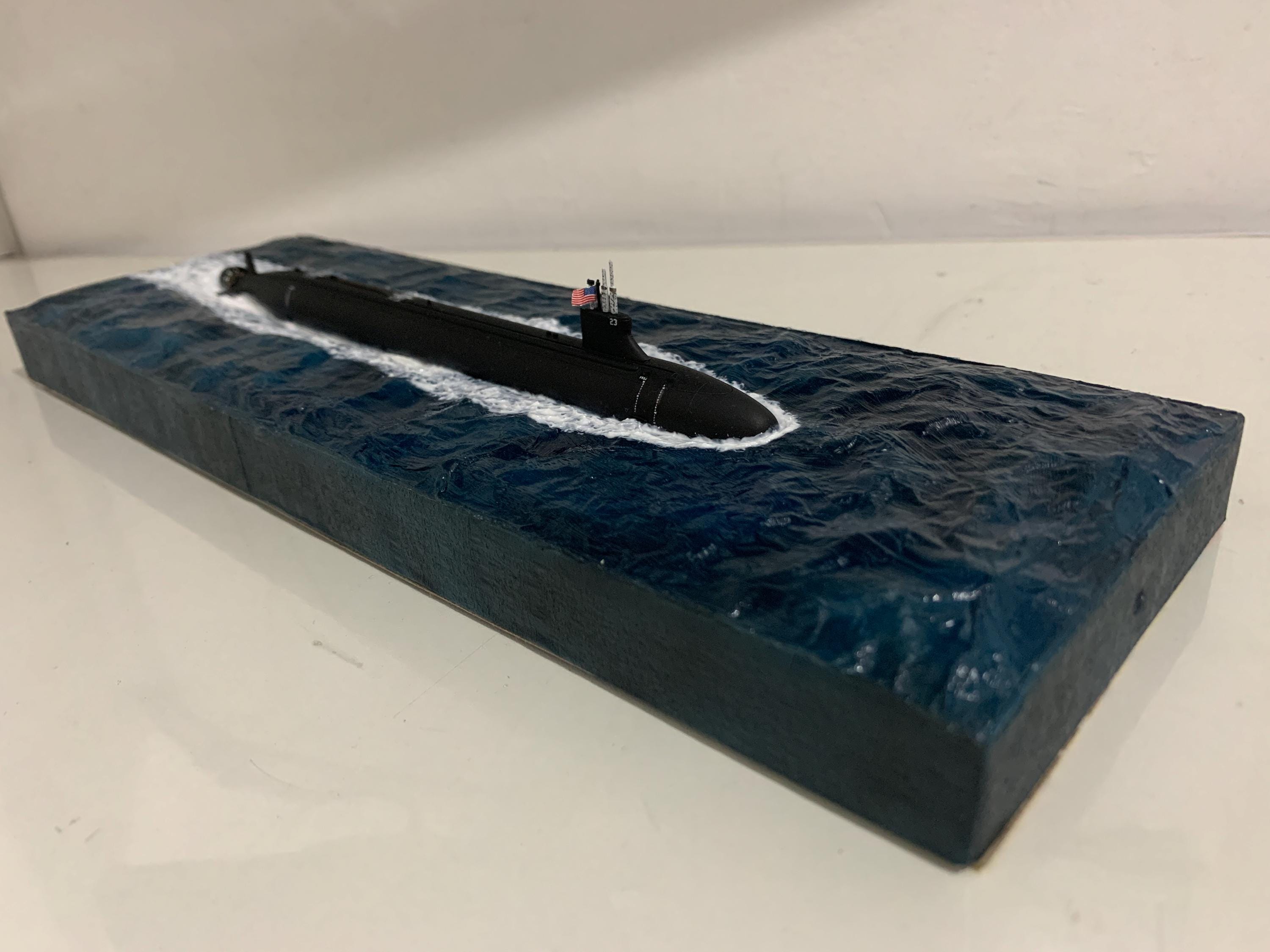 1/700 USS Seawolf Class Fast Attack Nuclear Submarine Model - Etsy
