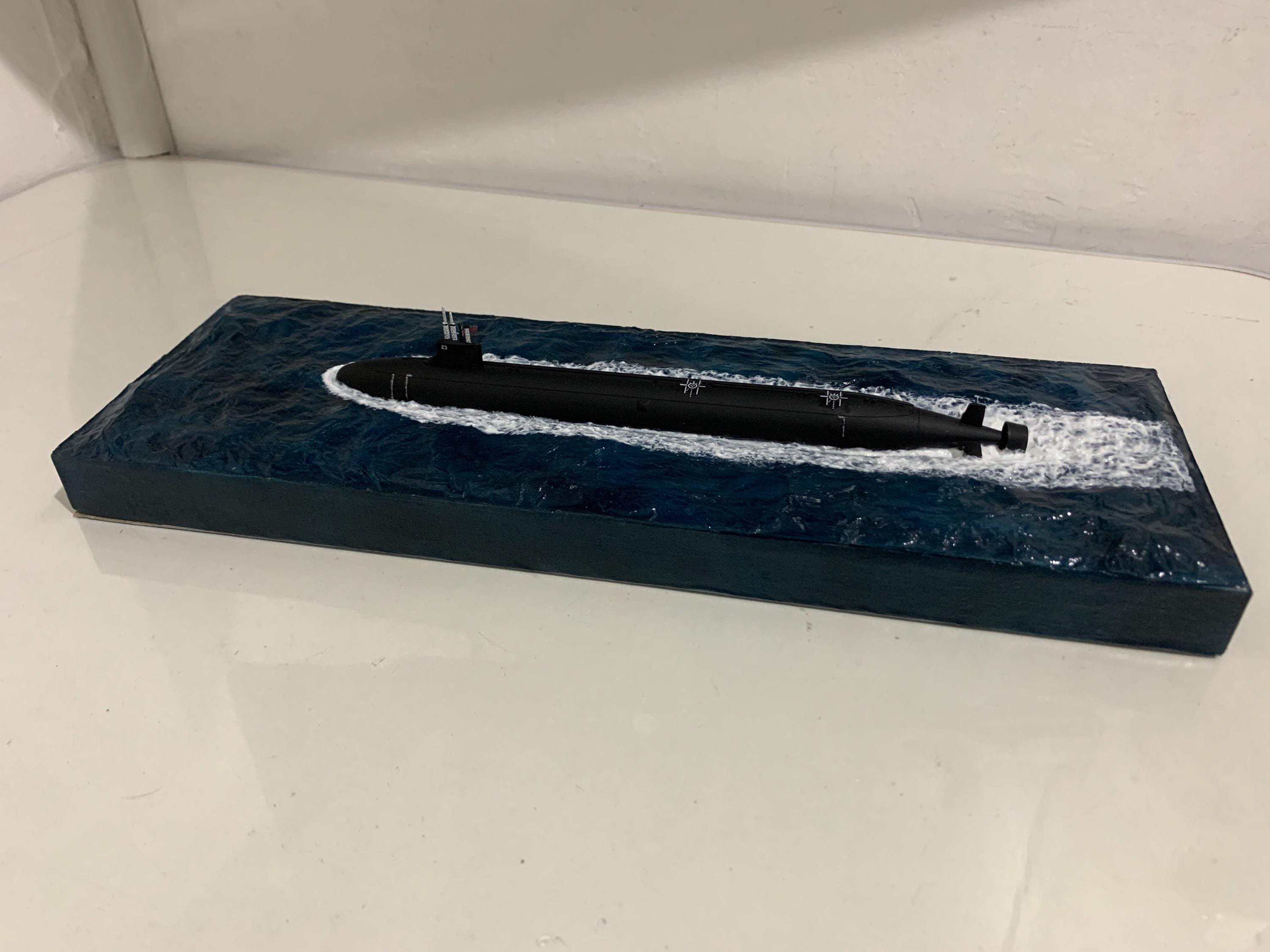 1/700 USS Seawolf Class Fast Attack Nuclear Submarine Model - Etsy