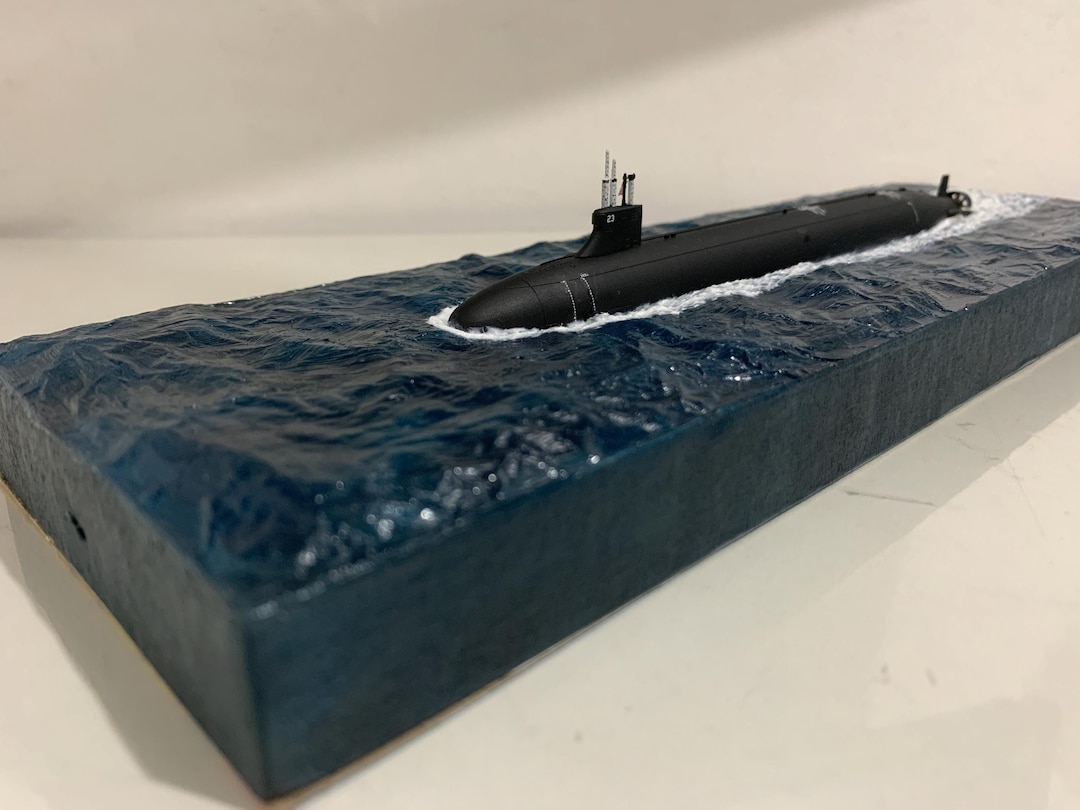 1/700 USS Seawolf Class Fast Attack Nuclear Submarine Model - Etsy
