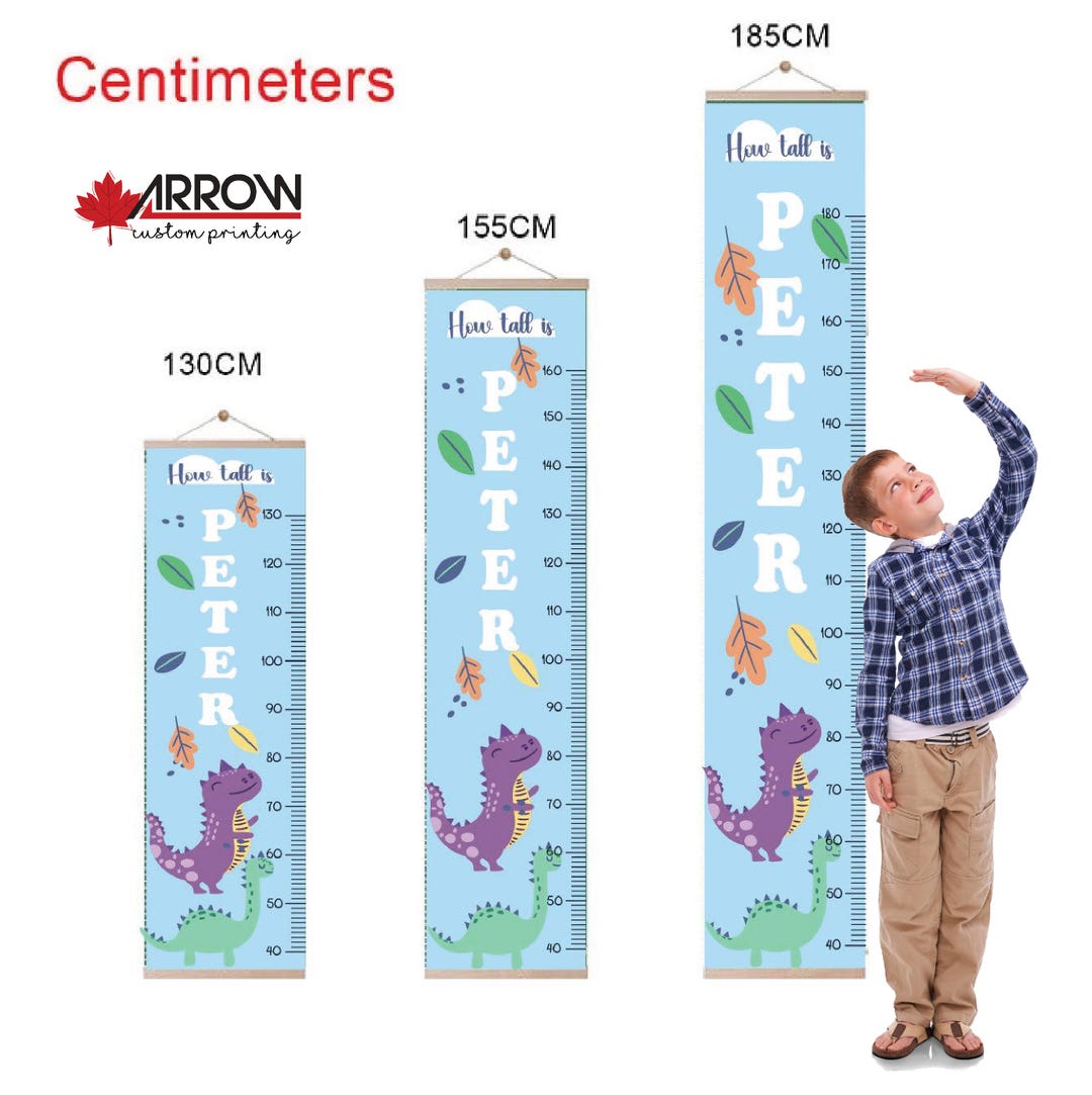 Growth Height Chart Ruler - Etsy