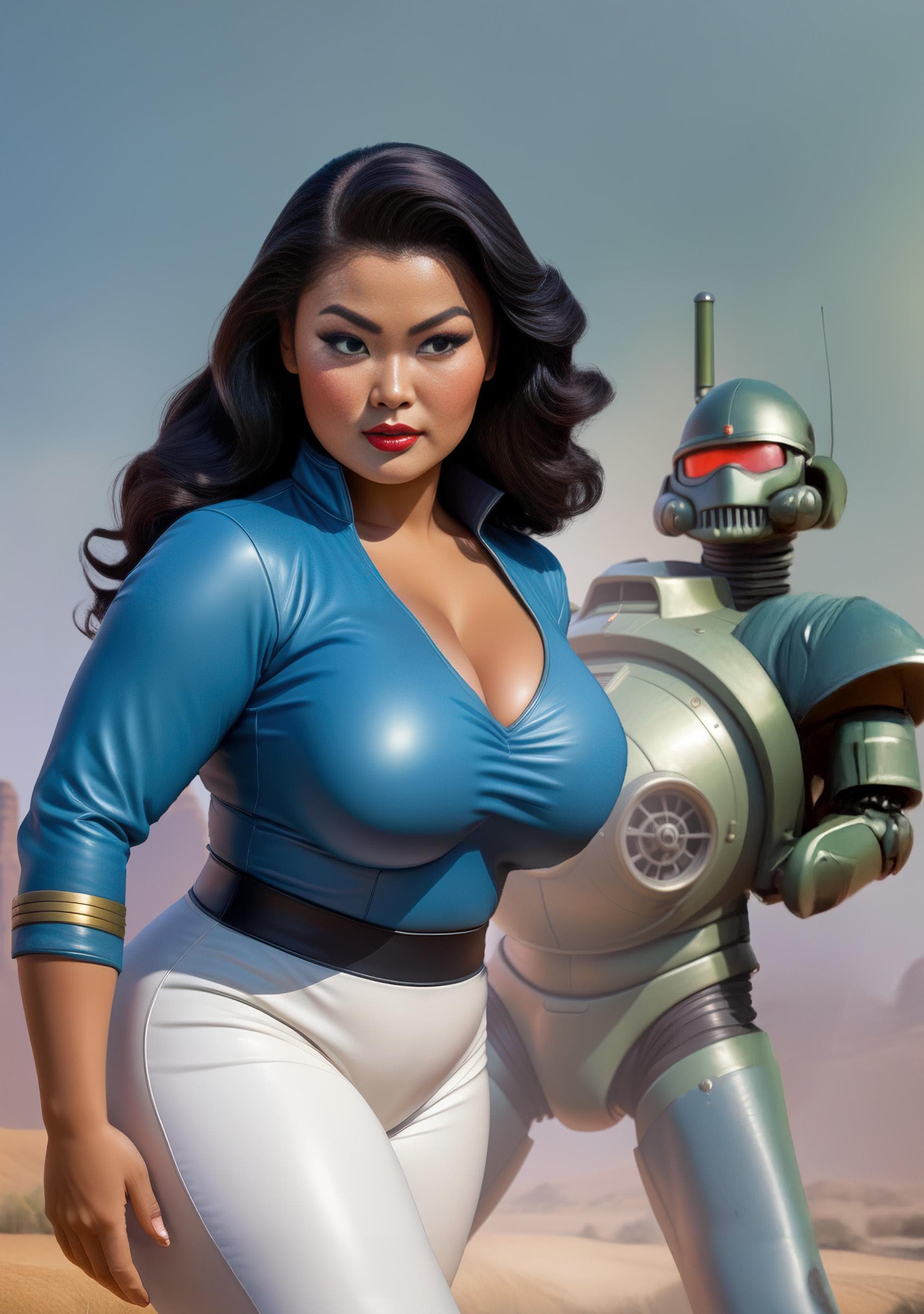 Busty B Movie Beauties Image Pack 6 55 Curated Ai Generated Hand