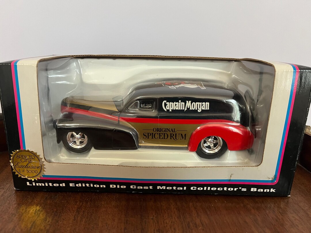 Liberty Classics Captain Morgan Spiced Rum 1946 Chevy Sedan Bank - Etsy