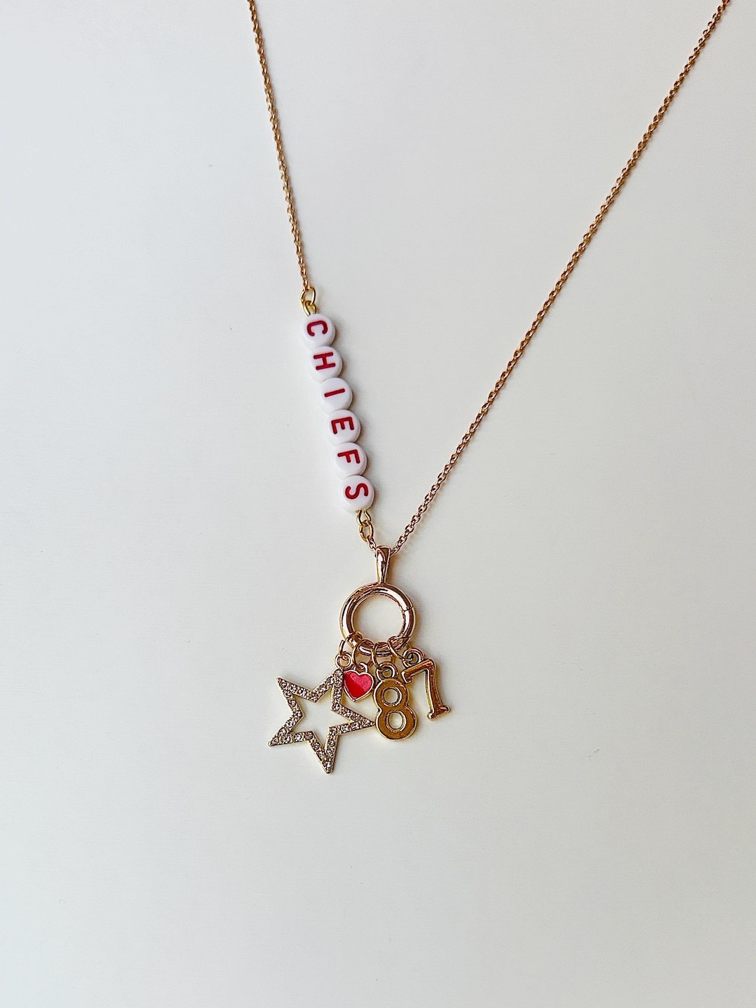 Kansas City Chiefs Charm Necklace | Super Bowl Champs Jewelry | NFL ...