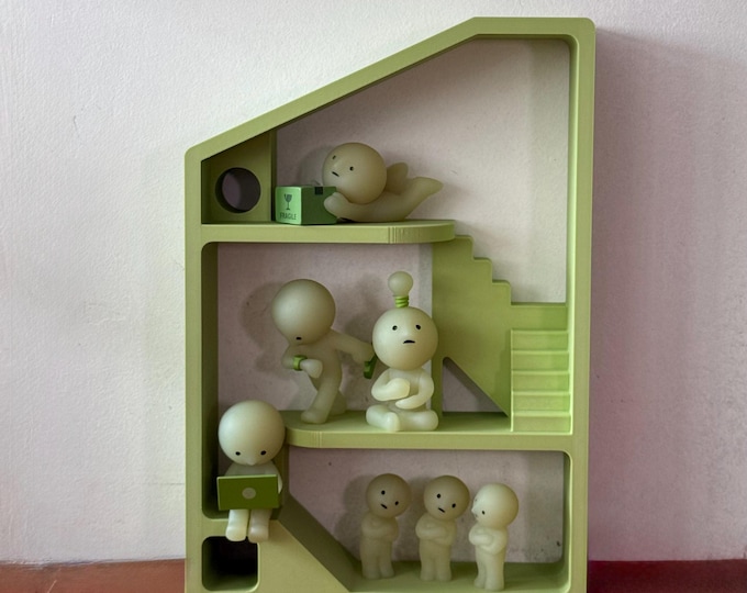 Smiski House Display Shelf Desk Organizer Fireplace Edition - Etsy