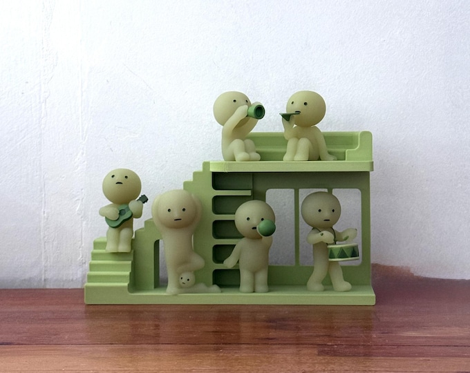 Smiski House Display Shelf Desk Organizer Fireplace Edition - Etsy