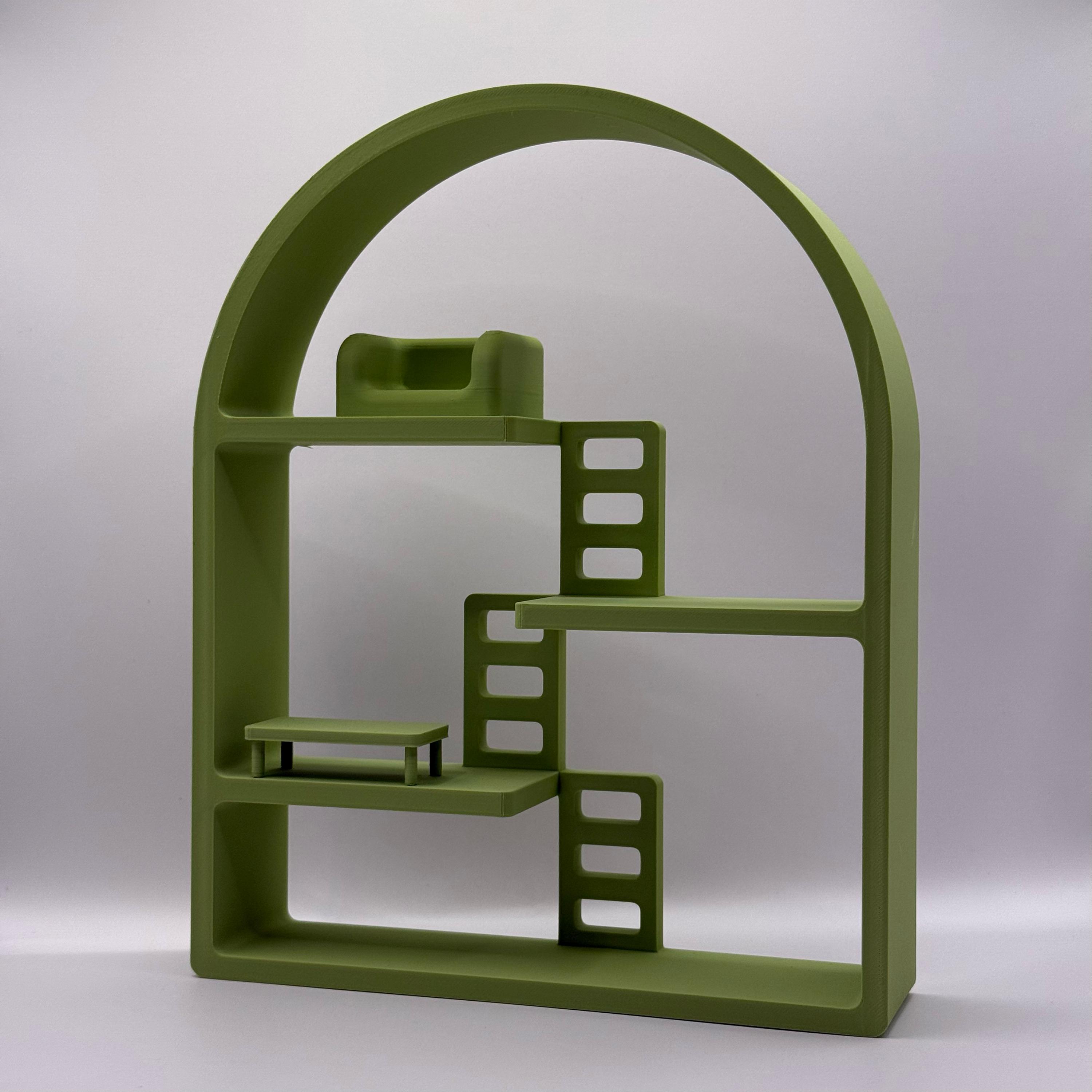 Smiski House Display Shelf Desk Organizer Arch Edition Trinket - Etsy