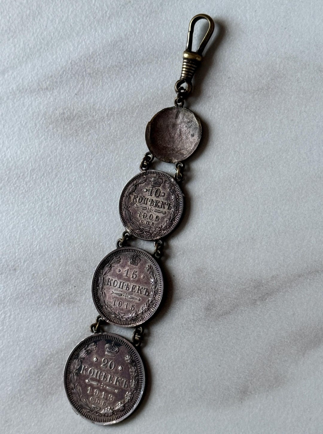 Antique Russian Imperial Silver 84 / Pendant / Rare Old 19th - Etsy
