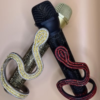 Professional Wireless Microphone System - Vinyl Wrap, Rhinestone ...