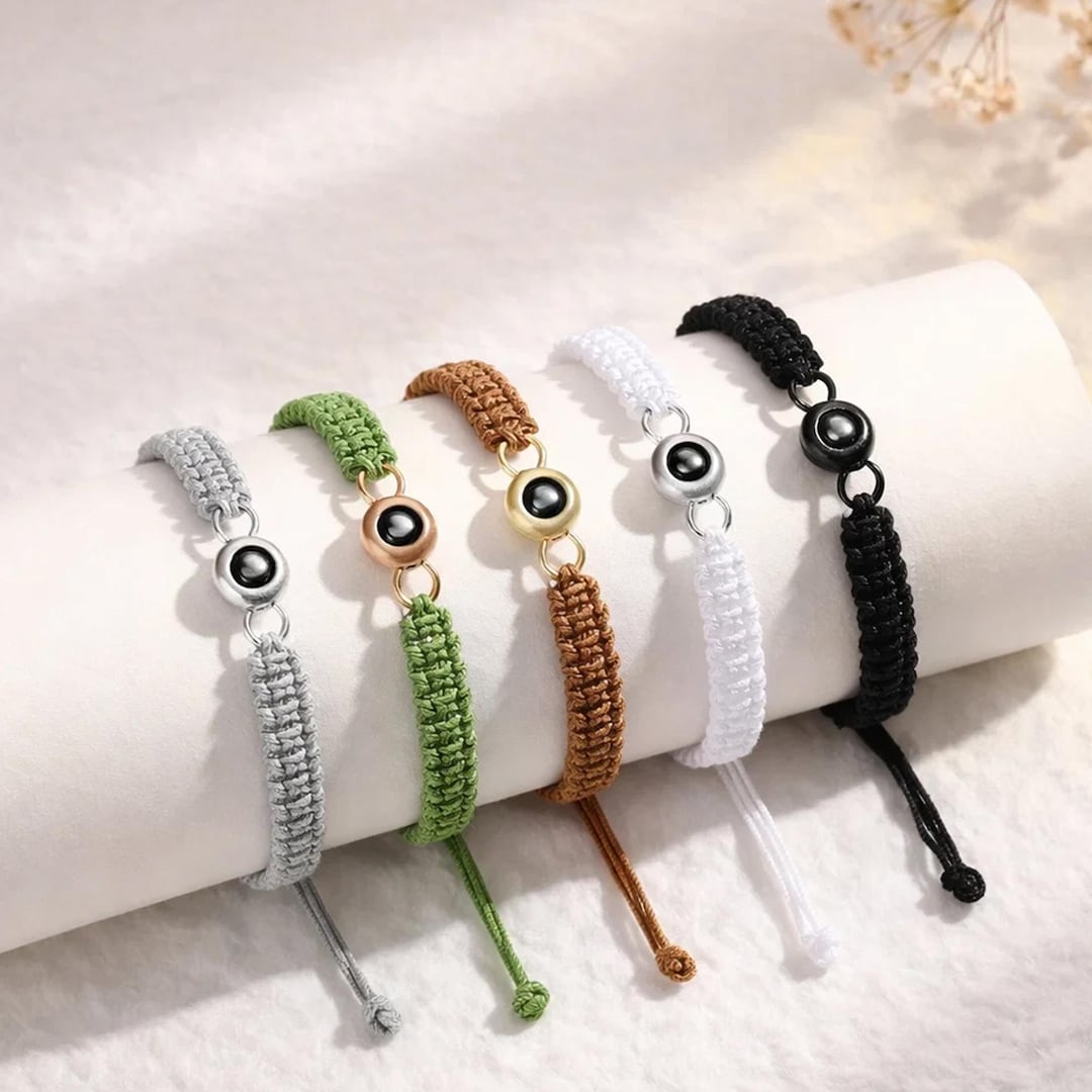 Custom Photo Projection Bracelet .handmade Projection Bracelet.handmade ...