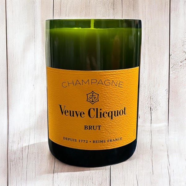 Repurposed Wine Candles - Etsy