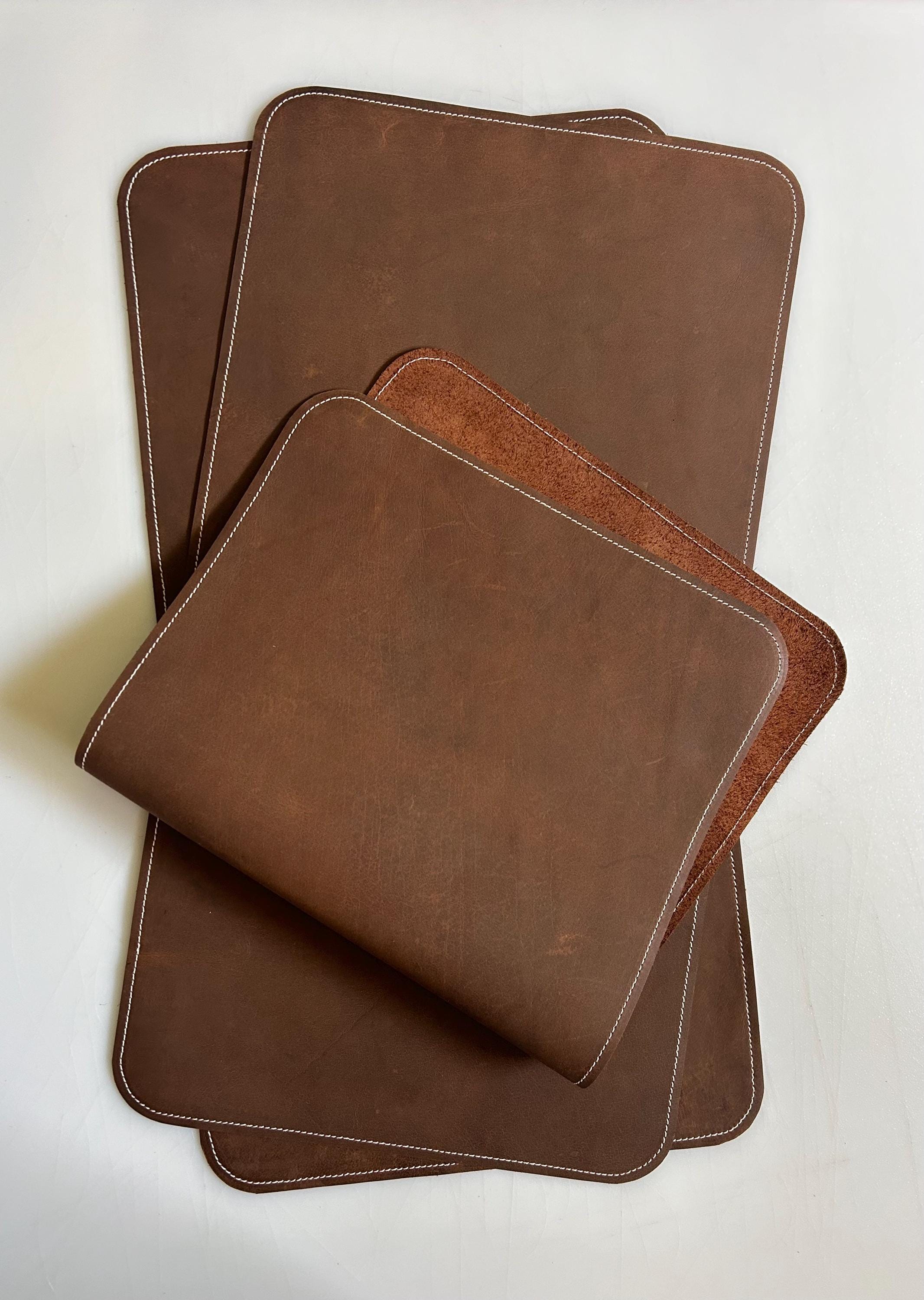 Stitched Leather Table Runner - Etsy