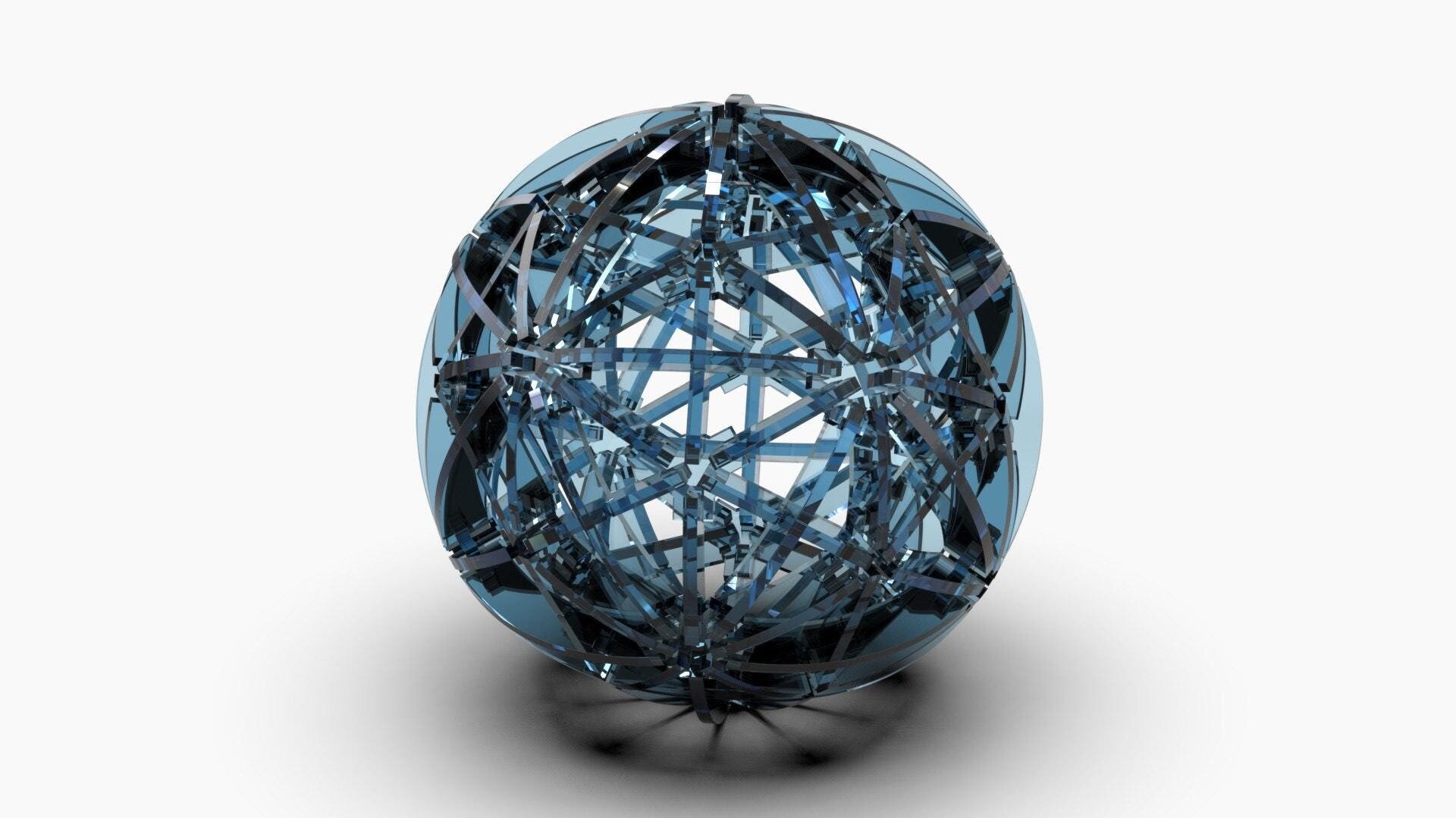 Geodesic Dome Model: Geometric Sphere Design (digital File) - Etsy