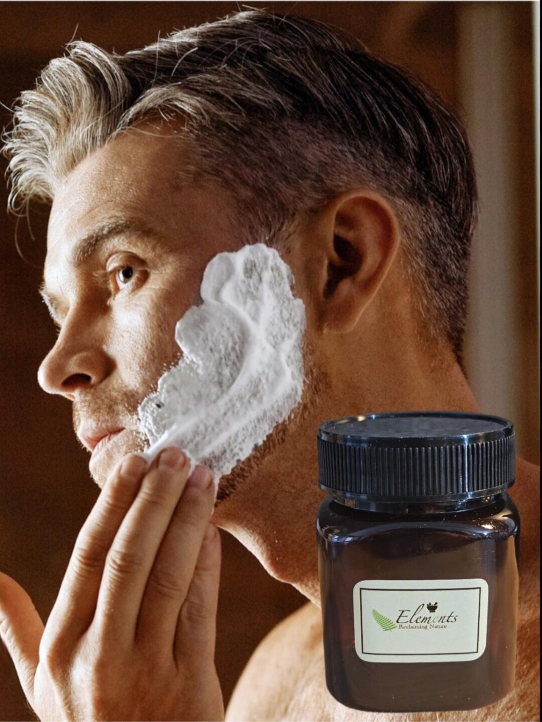 ELEMENTS MEN'S SHAVING Cream - Etsy