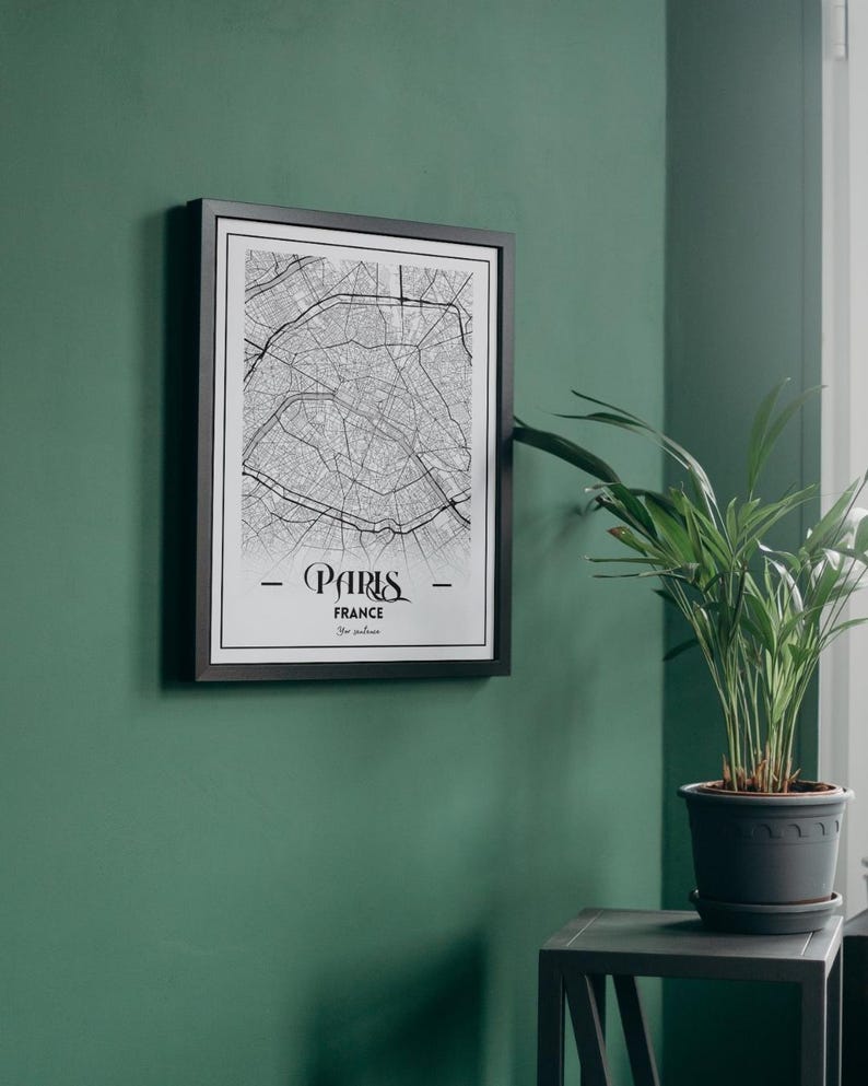 High Resolution Maps to Print and Decorate: Turn Your Favorite Location ...