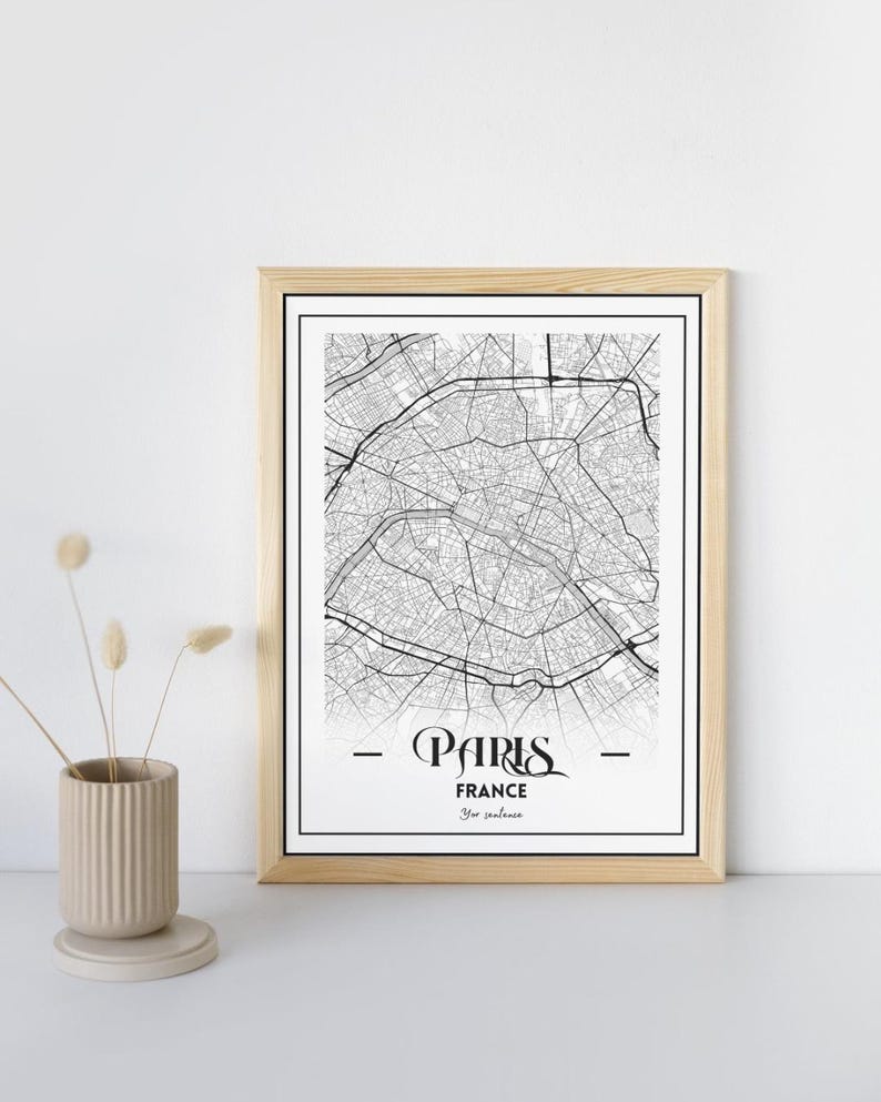 High Resolution Maps to Print and Decorate: Turn Your Favorite Location ...