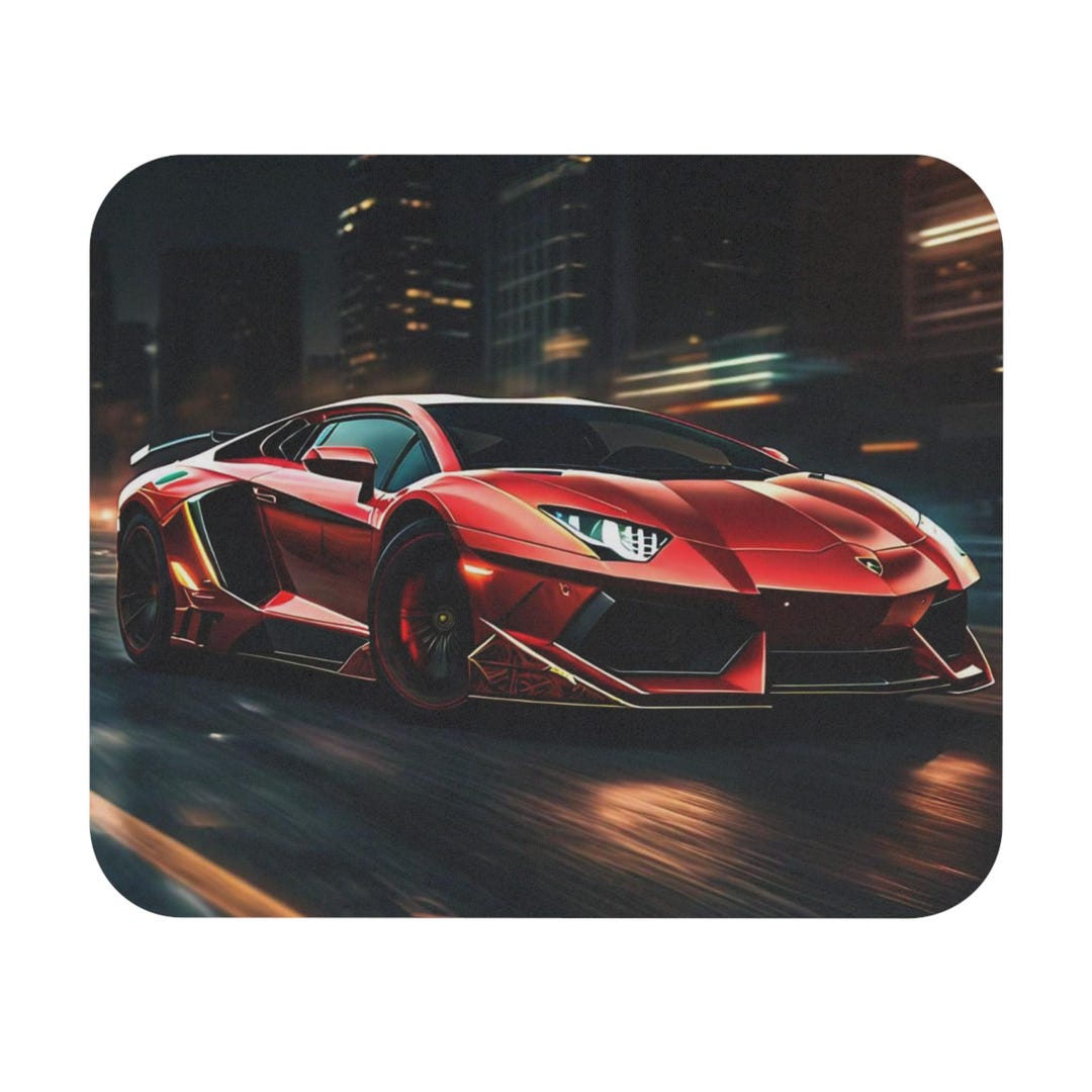 Lamborghini Mouse Pad, Aesthetic Luxury Car Mouse Pad - Etsy