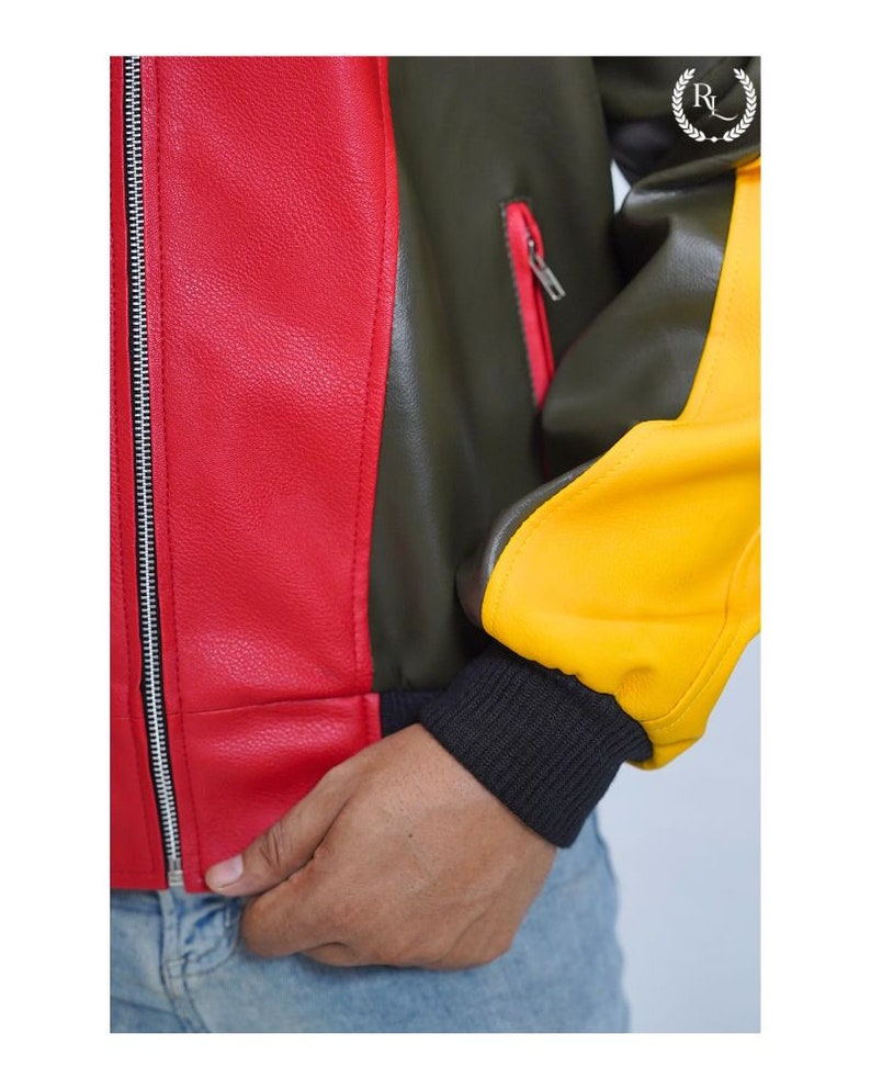 8 Ball Pool Billiard Leather Bomber Jacket 90s Michael Hoban 8 Ball ...