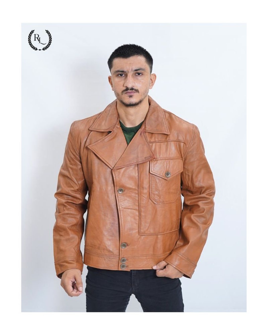Han Dmade Me N Leonardo Dicaprio F&H Aviator Flight Jacket, Brown ...